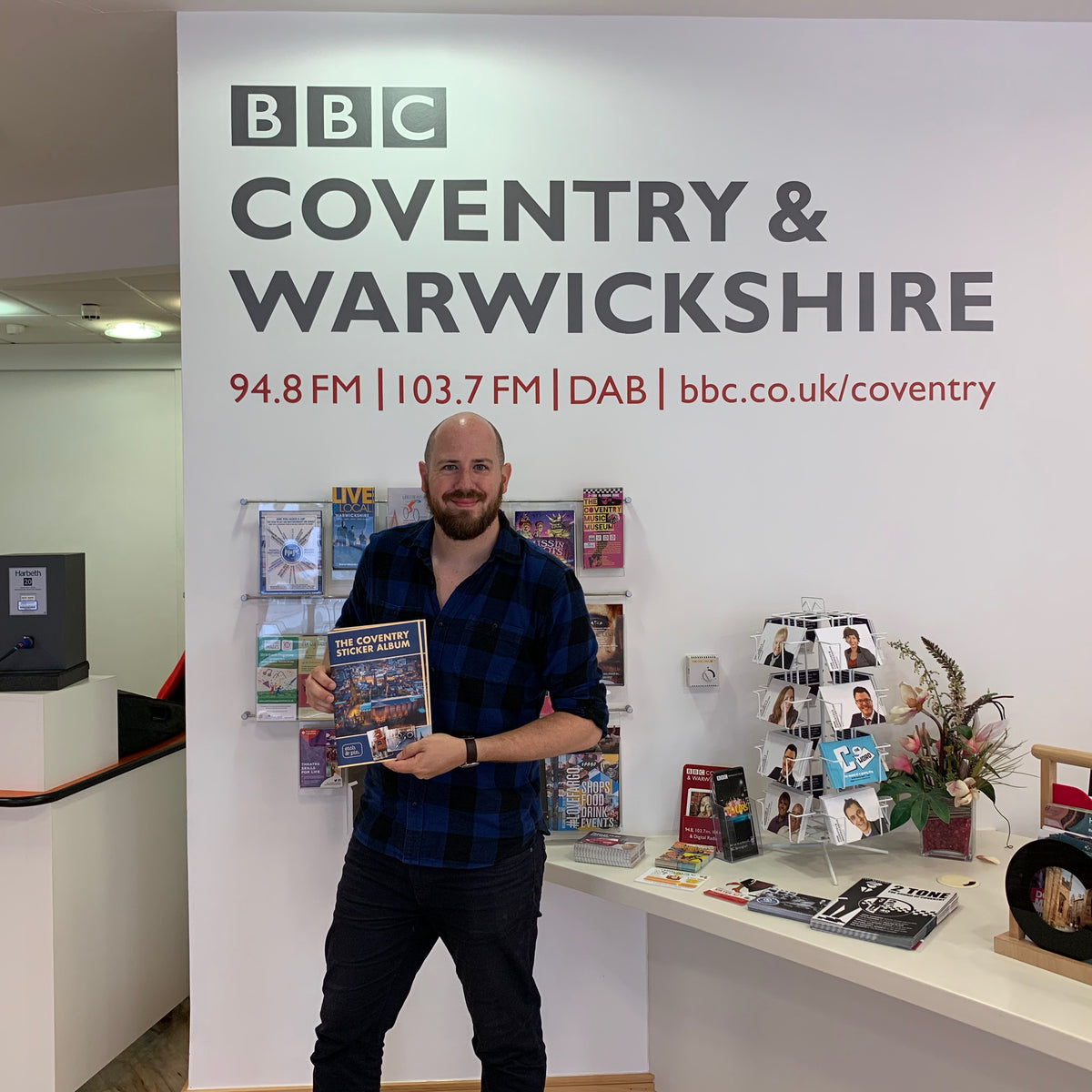 Our interview with Vic Minett and BBC Cov & Warks – Etch & Pin