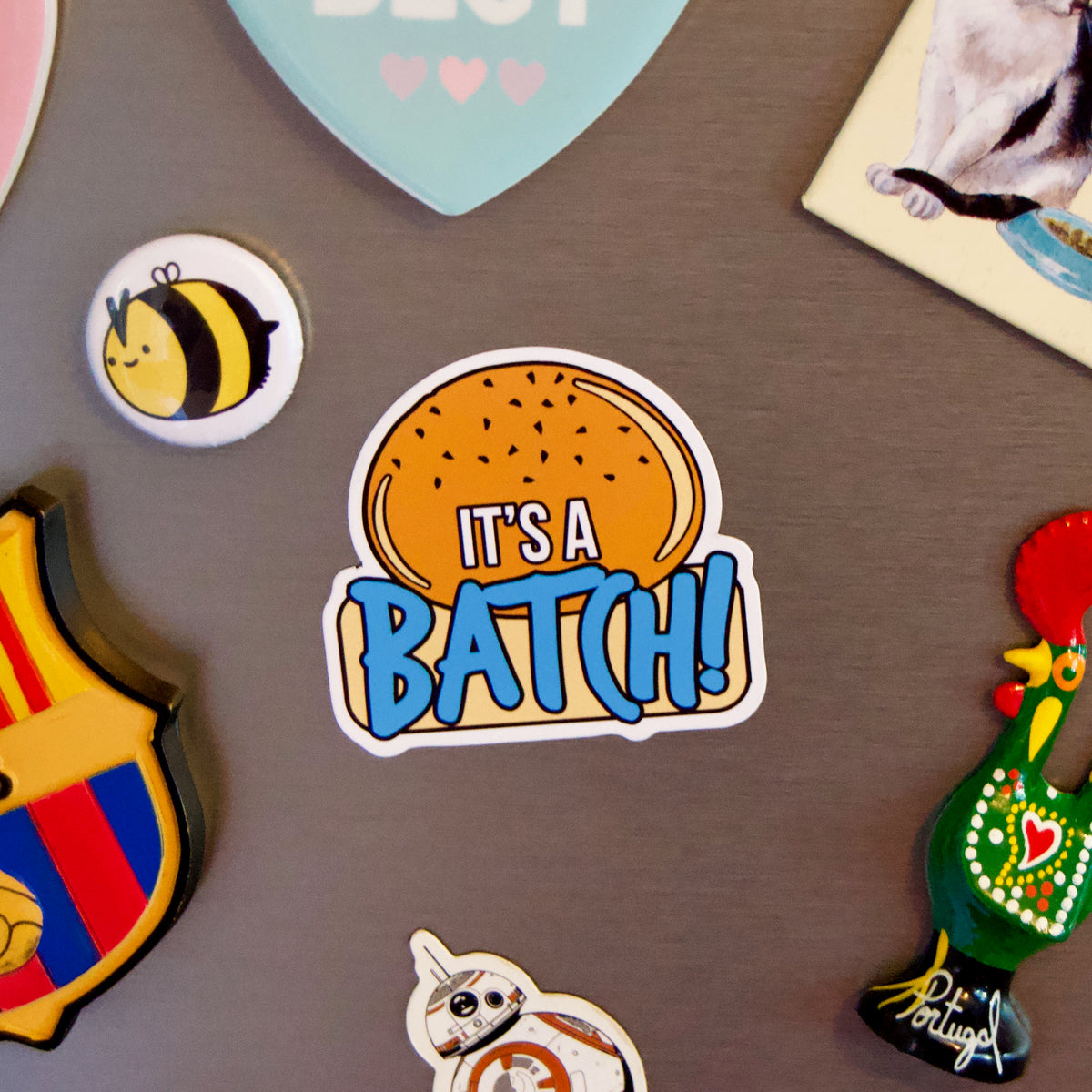 It's a Batch magnet – Etch & Pin